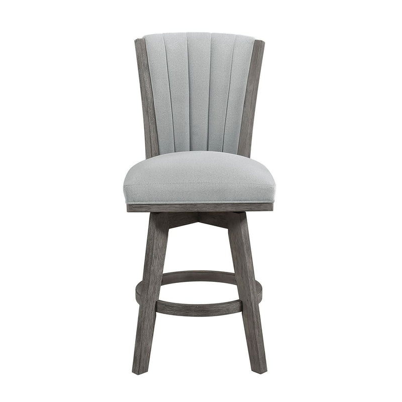Corvallis Counter Stool - Grey - Set of Two | Leon's