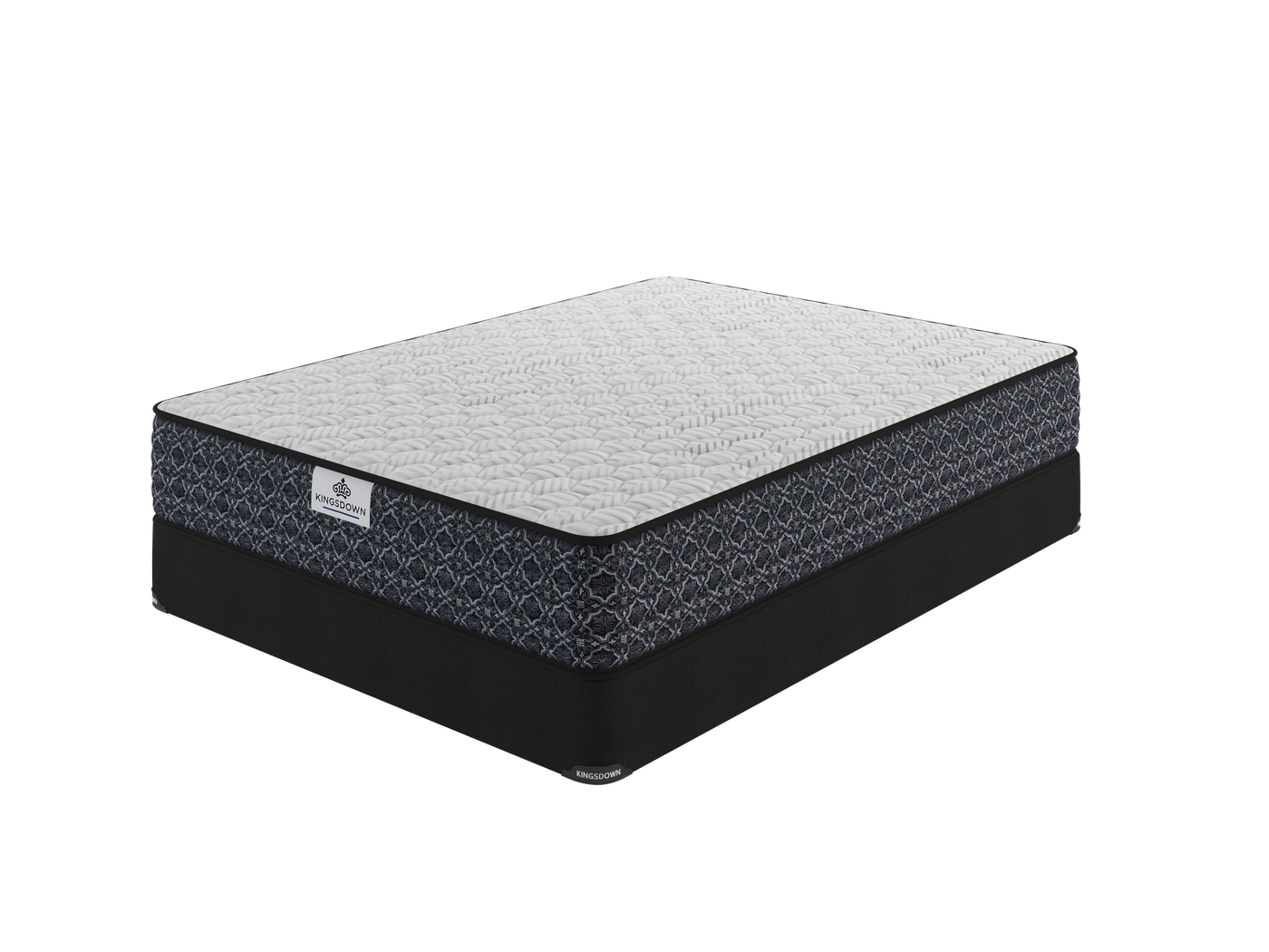 Kingsdown Oxford Firm Tight Top Queen Mattress and Boxspring Set | Leon's