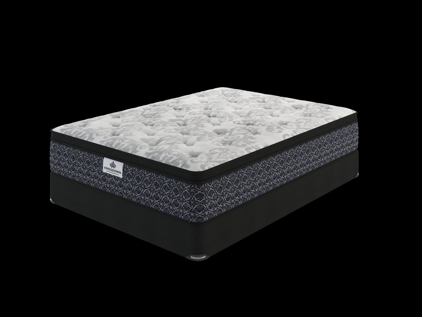 Kingsdown Percy Medium Euro Top Queen Mattress and Boxspring Set | Leon's