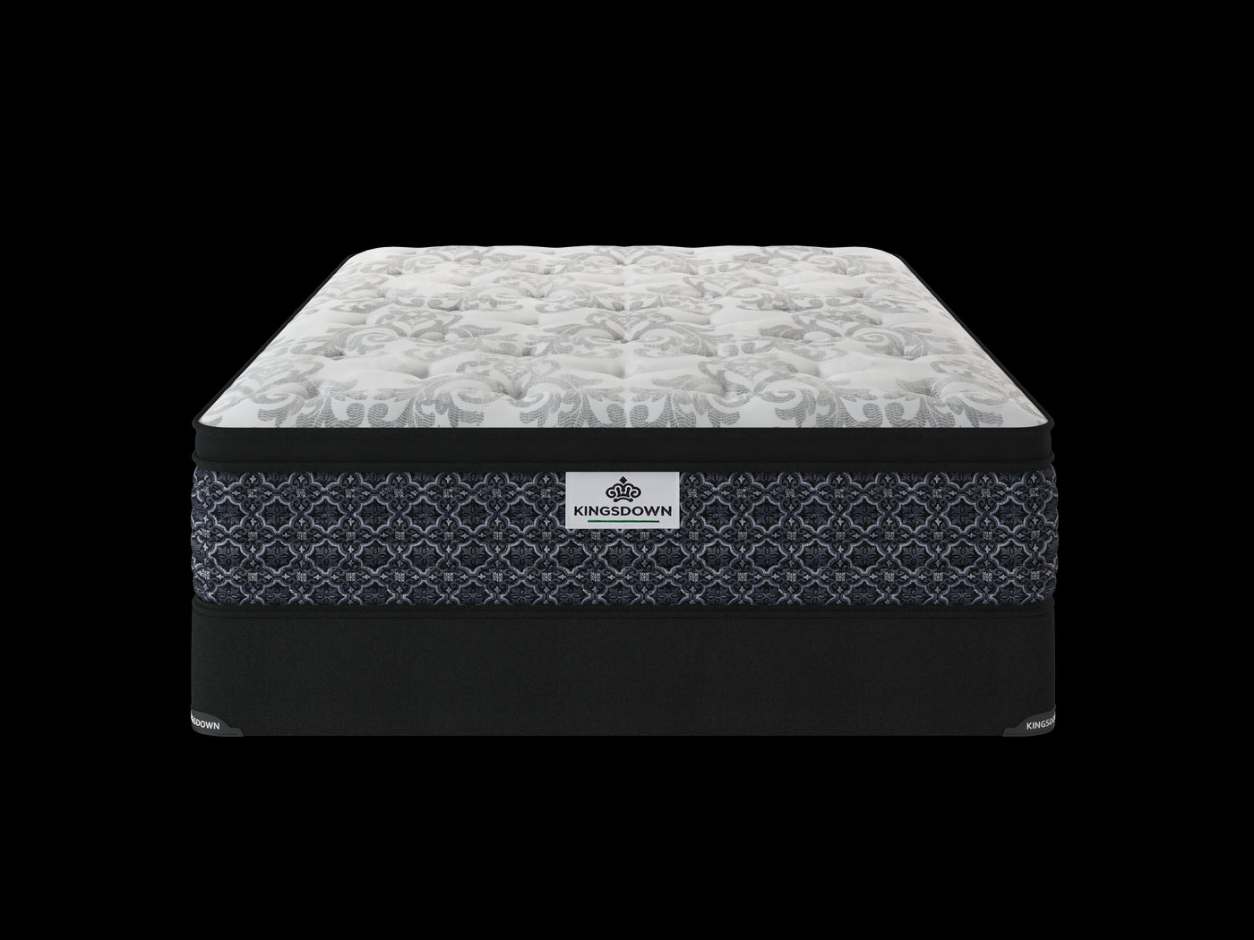 Kingsdown Percy Medium Euro Top Queen Mattress and Boxspring Set | Leon's