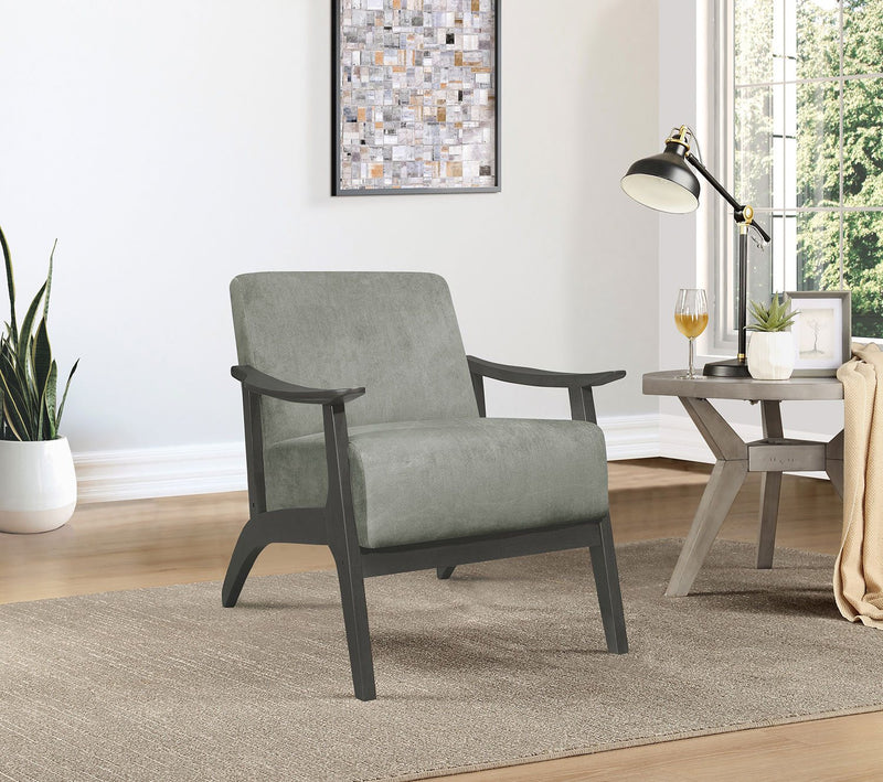 Byron Accent Chair - Grey | Leon's