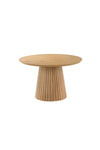Mikael Round Dining Table - Light Oak | Leon's