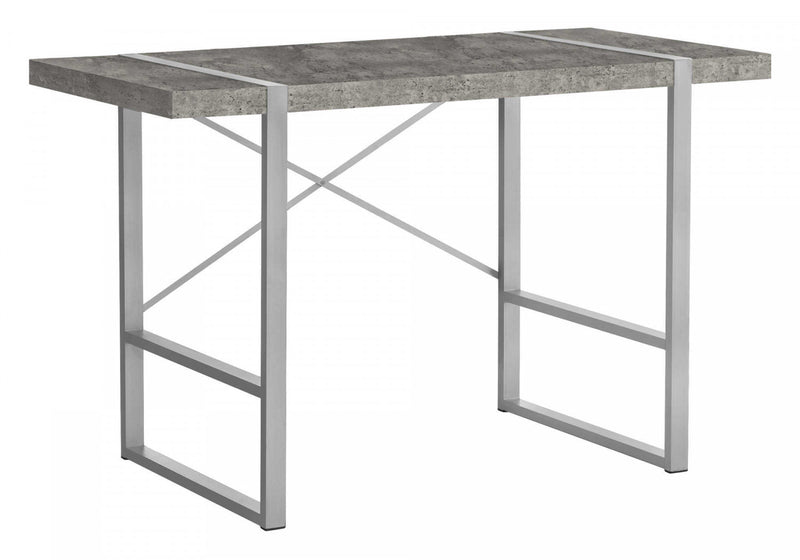 Dray Desk - Grey | Leon's