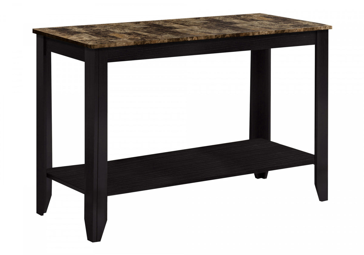 Tamer Sofa Table - Dark Brown | Leon's