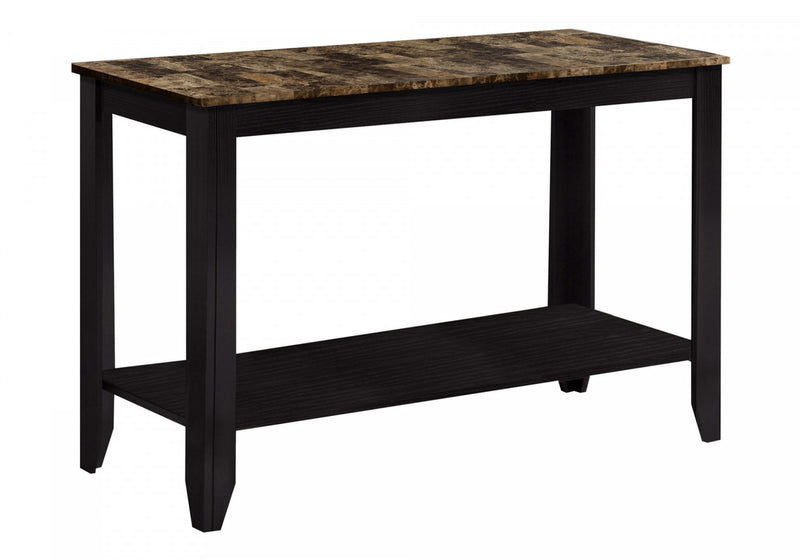 Tamer Sofa Table - Dark Brown | Leon's