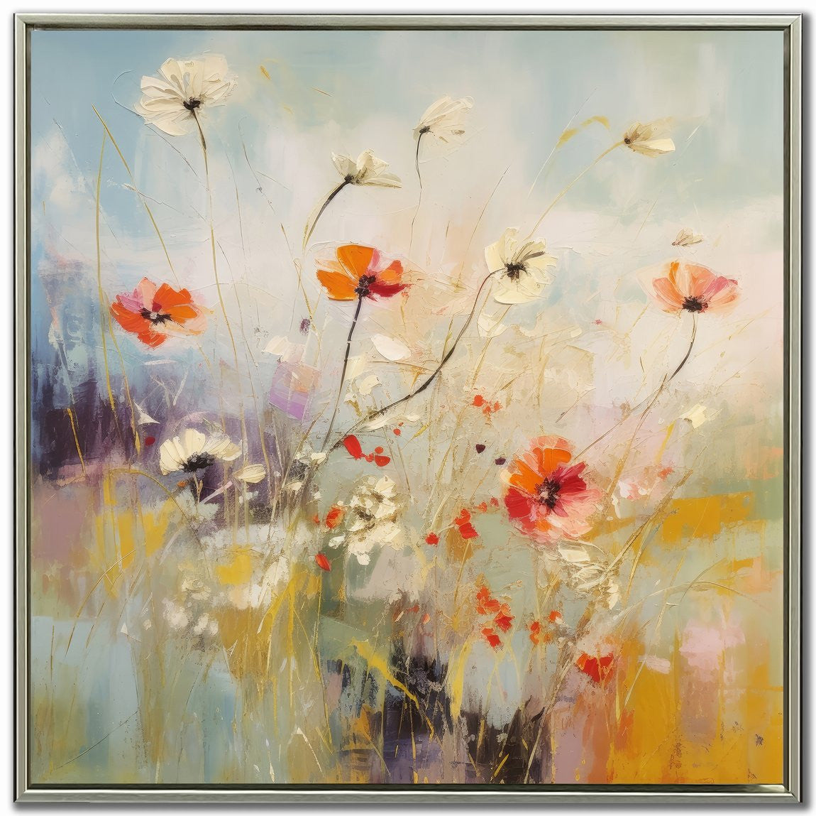 Wild Harmony II Wall Art - Multi Colour - 24 X 24 | Leon's