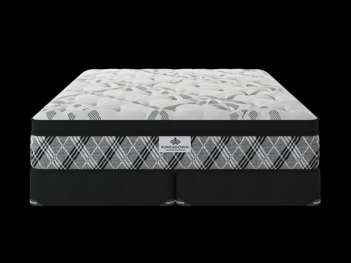 Kingsdown Mila Medium King Mattress and Split Boxspring Set | Leon's