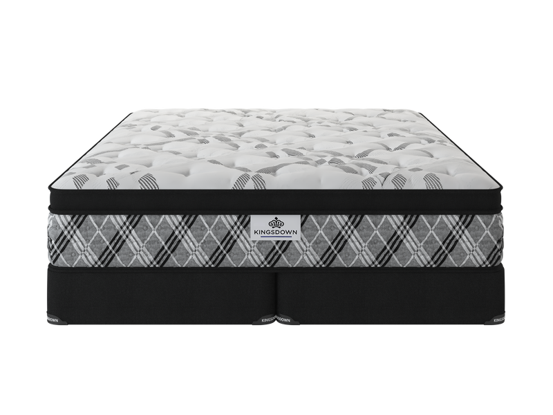 Kingsdown Mila Medium King Mattress and Split Boxspring Set | Leon's