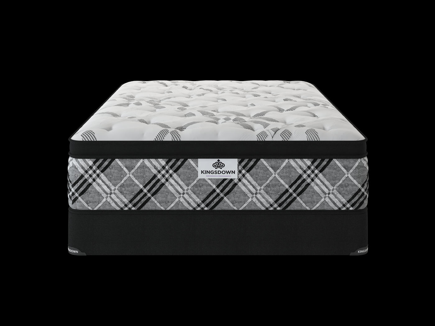 Kingsdown Natasha Plush Queen Mattress and Boxspring Set | Leon's