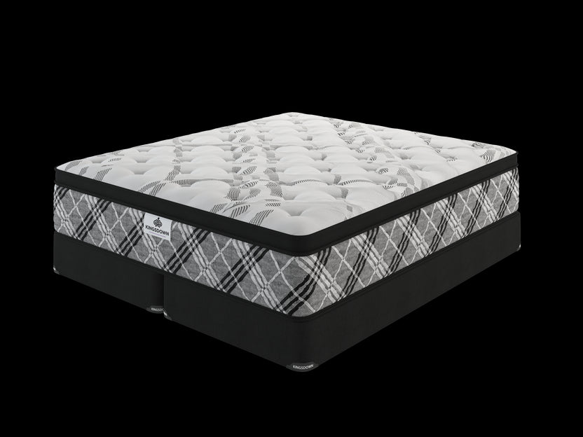 Kingsdown Natasha Plush King Mattress and Split Boxspring Set | Leon's