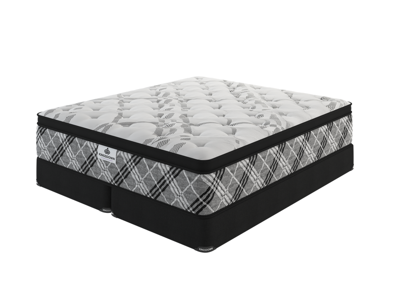 Kingsdown Natasha Plush King Mattress and Split Boxspring Set | Leon's
