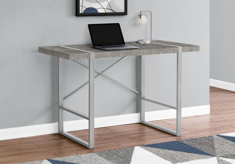 Dray Desk - Grey | Leon's