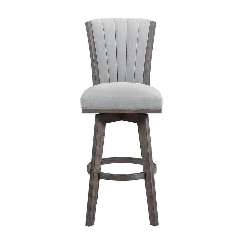 Corvallis Bar Stool Set of Two - Grey | Leon's