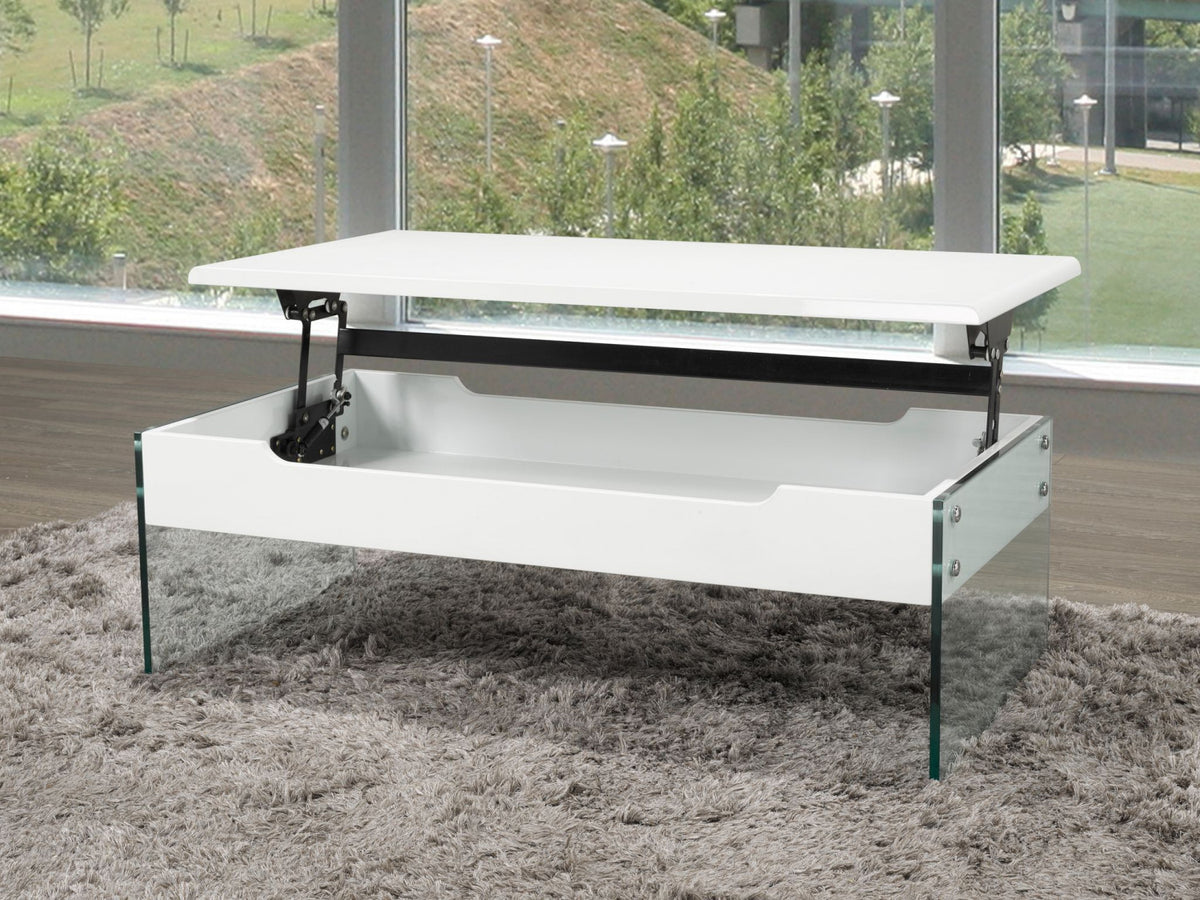 Hawk Coffee Table - White | Leon's