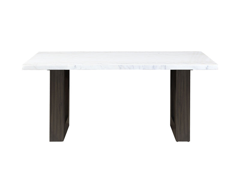 Maeve Dining Table - White, Espresso | Leon's