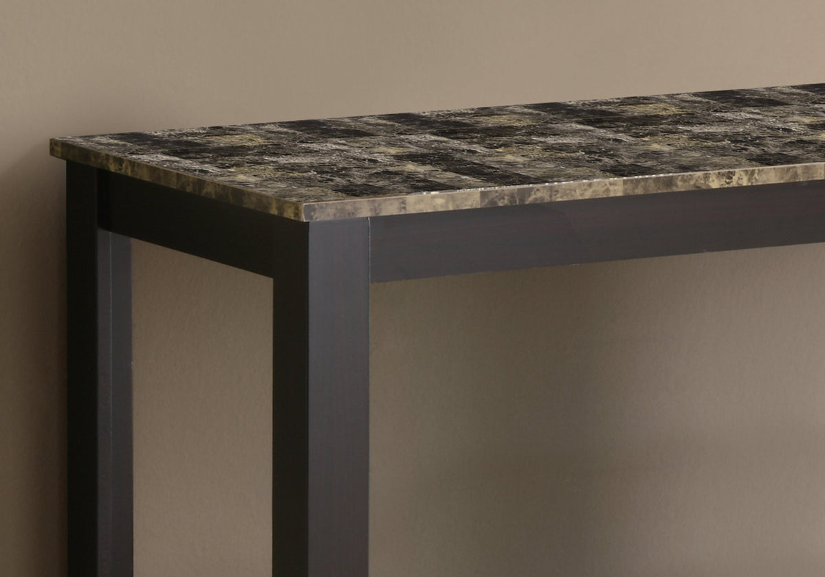 Tamer Sofa Table - Dark Brown | Leon's