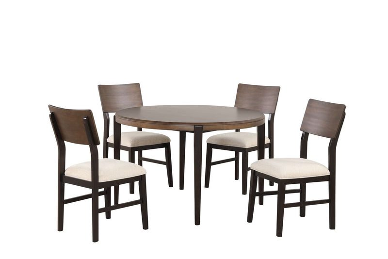 Arabella Round Dining Table - Black, Brown | Leon's