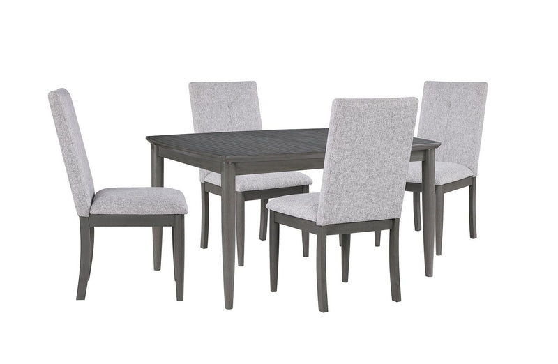 Ayana 5-Piece Extendable Dining Set - Grey | Leon's