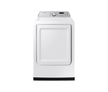 GE White Electric Dryer (3.6 Cu. Ft.) - PCKS443EBWW | Leon's
