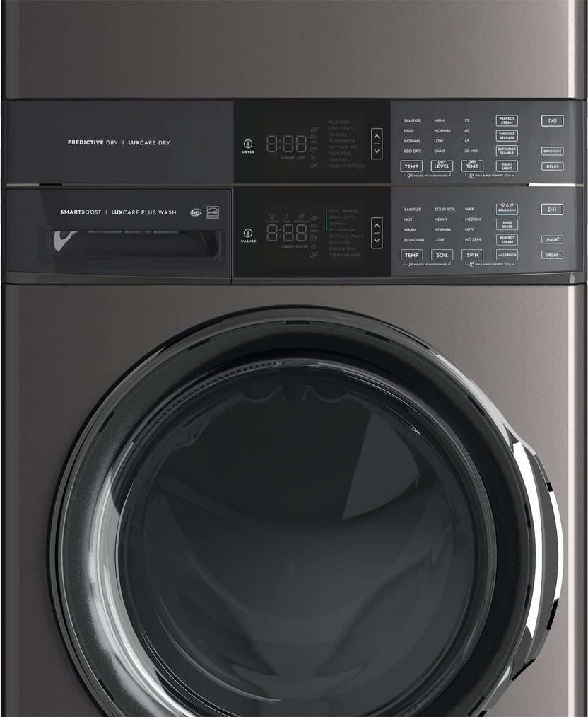 Electrolux Titanium Laundry Tower with SmartBoost® Washer (5.2 Cu.Ft ...