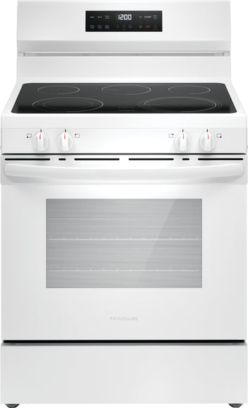 Frigidaire White 30" Electric Range with EvenTemp™ (5.3 Cu.Ft ...