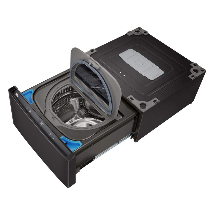 LG Black Steel 27'' LG SideKick™ Pedestal Washer (1 Cu. Ft) - WD300CB ...