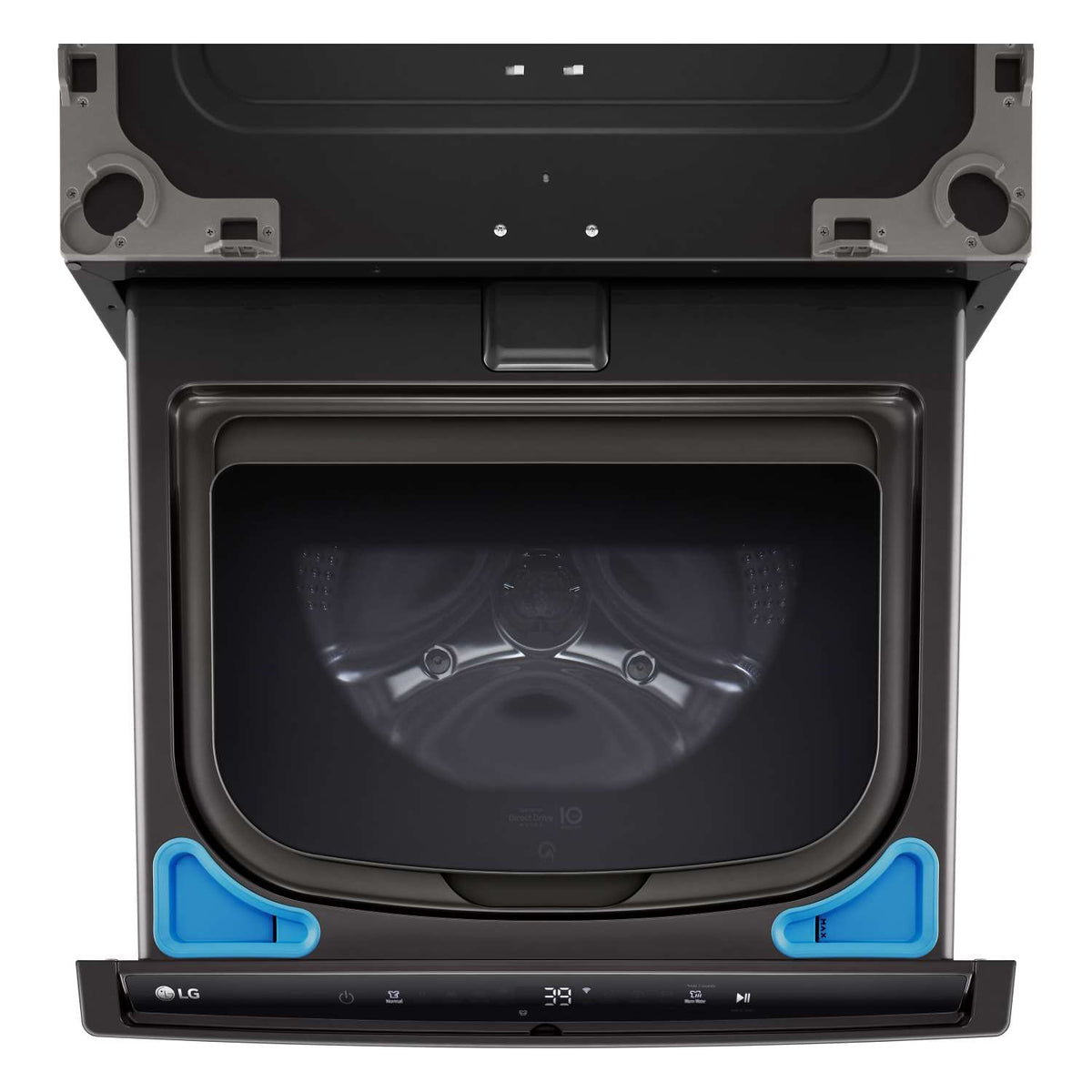 LG Black Steel 27'' LG SideKick™ Pedestal Washer (1 Cu. Ft) - WD300CB ...