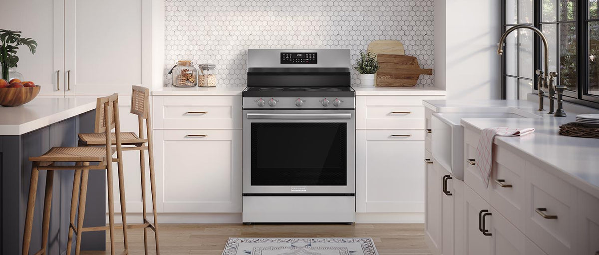 Frigidaire Gallery Smudge-Proof® Stainless Steel 30" Electric Range ...