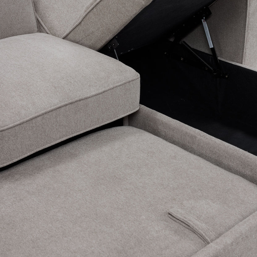 Cielo Reversible Pop-Up Sofa Bed - Java | Leon's