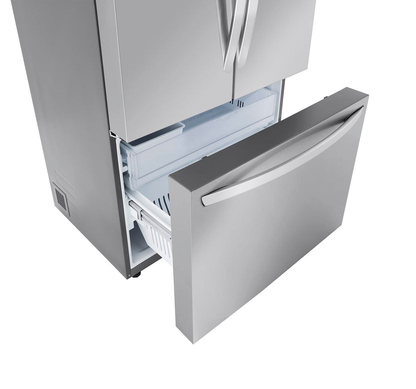 LG Stainless Steel French Door Smart Counter-Depth MAX Refrigerator ...