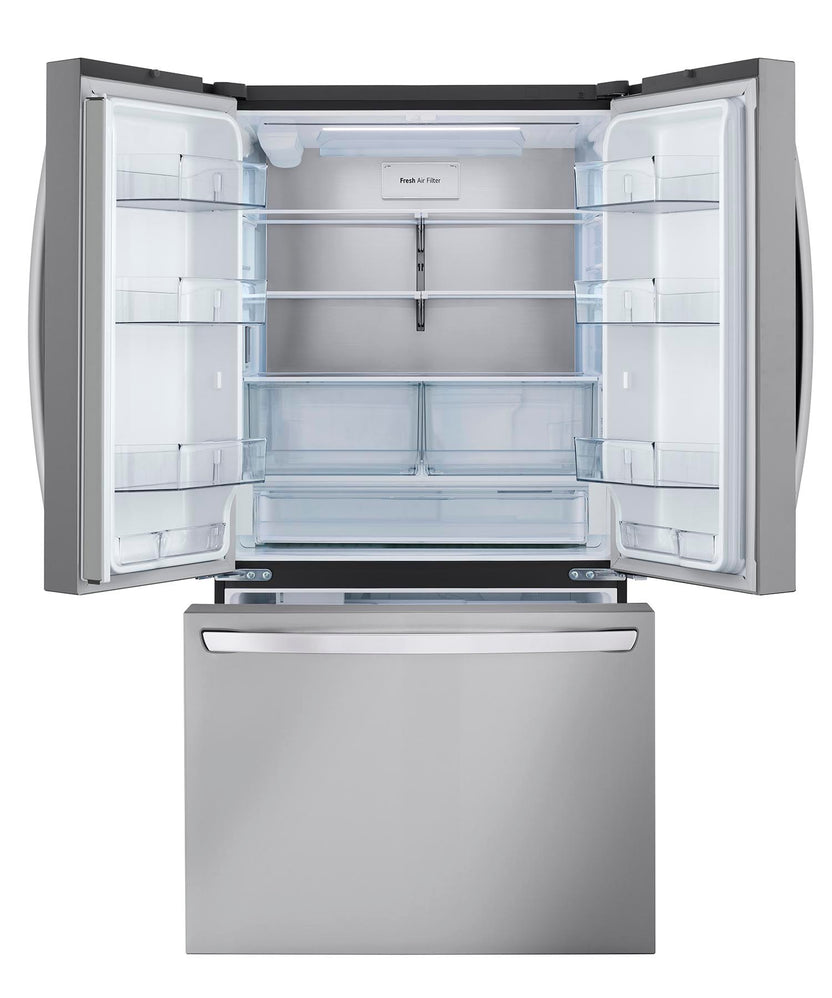 LG Stainless Steel French Door Smart Counter-Depth MAX Refrigerator ...