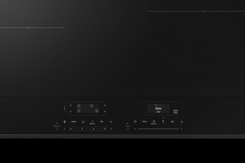 Samsung BESPOKE Matte Black Steel True Convection Induction Slide in ...