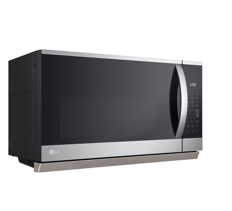 LG Smudge Resistant Stainless Steel Smart Wi-Fi Enabled Over-the-Range ...