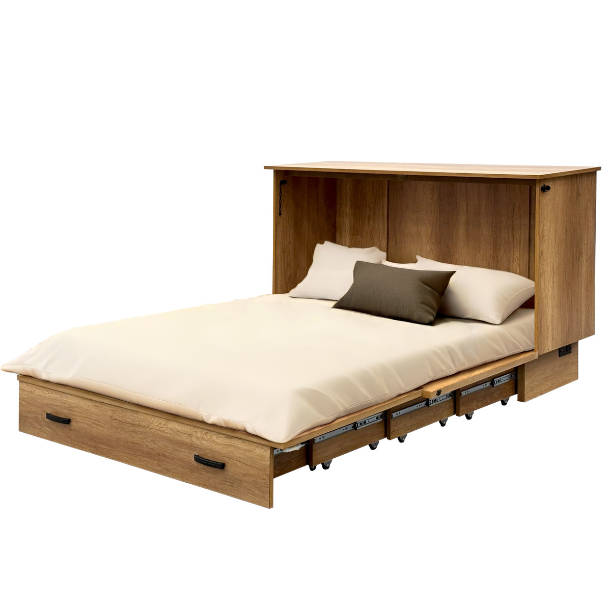 Sahara Queen Sleep Chest - Pine | Leon's