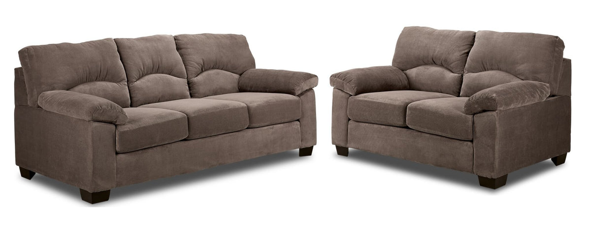 Archie Sofa & Loveseat Set- Ash | Leon's