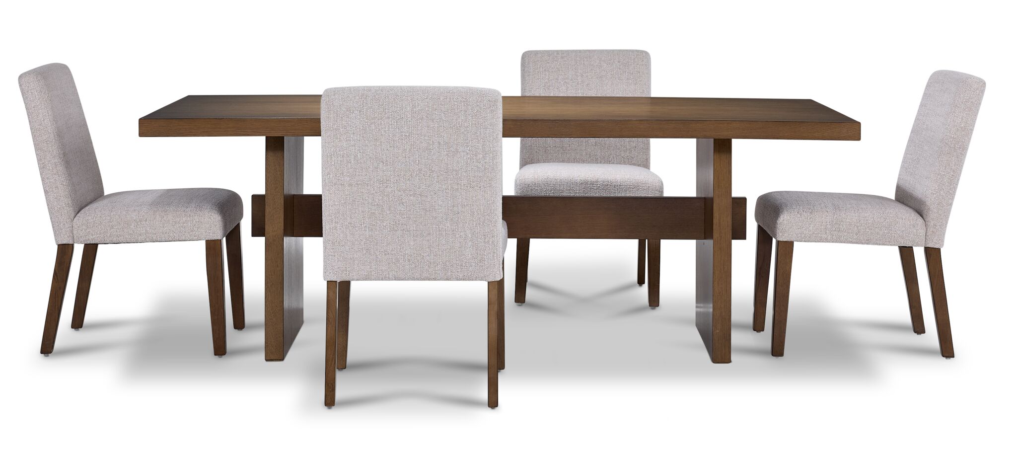 Biscotti 5-Piece Dining Set - Light Brown | Leon's