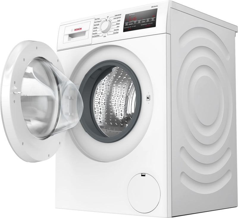Bosch White Compact Front-Load 300 Series Washer (2.2 Cu.Ft ...