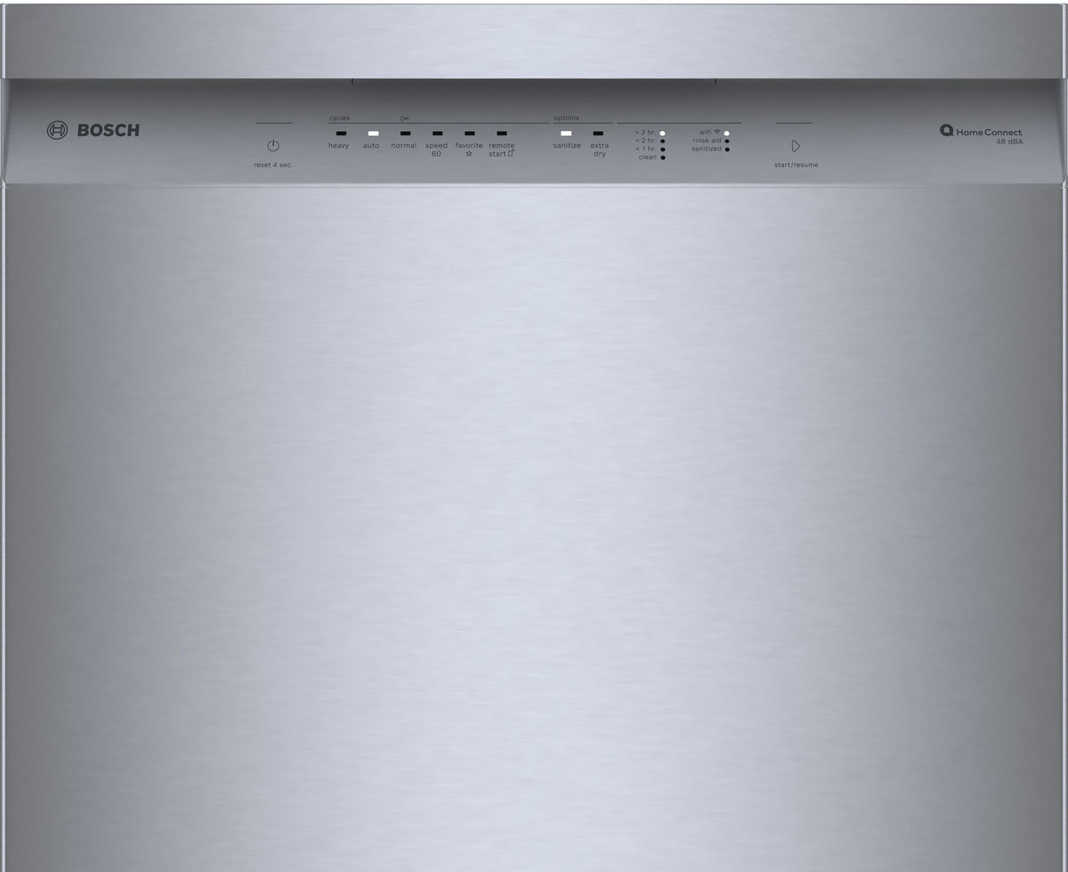 Bosch Fingerprint Resistant Brushed Steel Built-In 100 Series ...