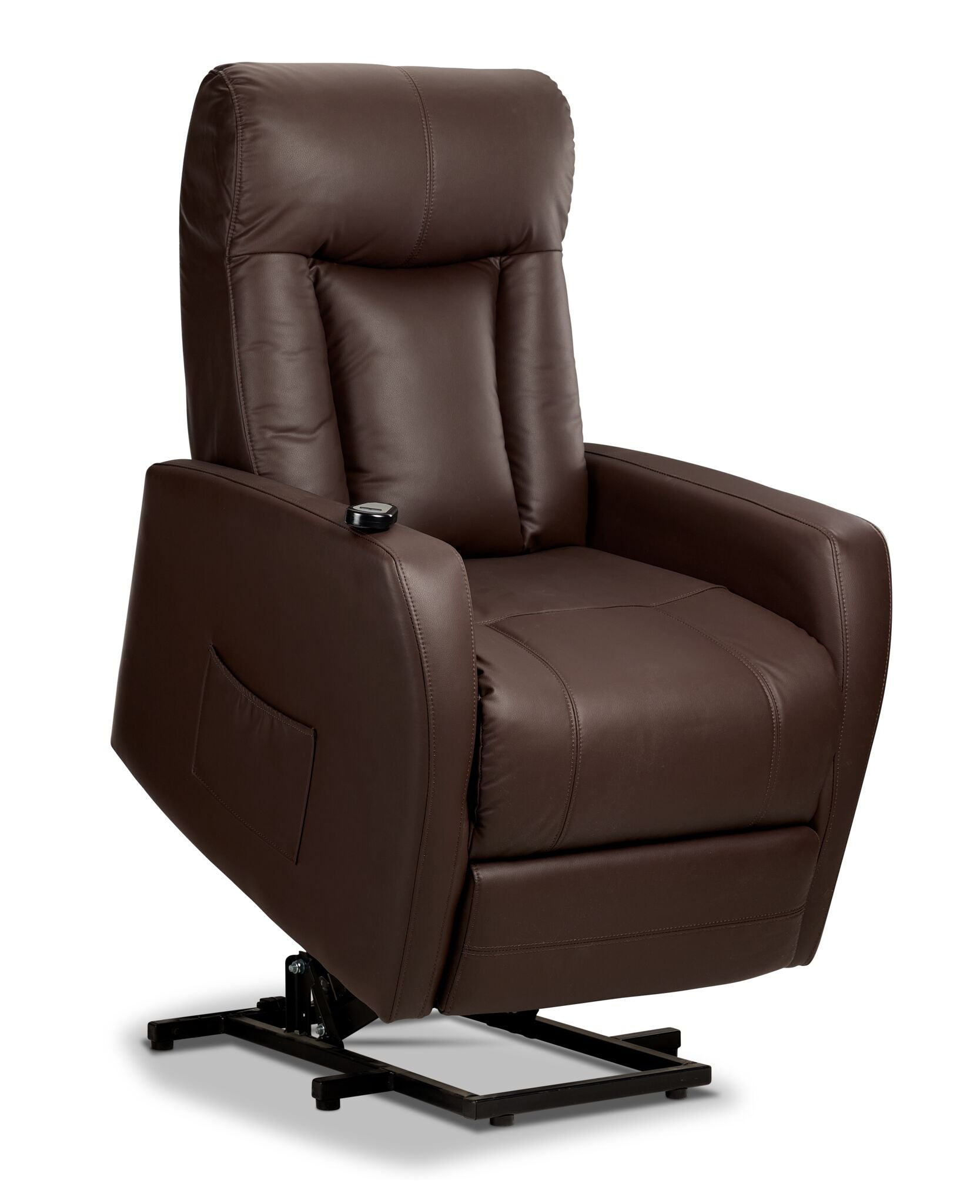 Bronco Power Lift Recliner - Dark Brown | Leon's