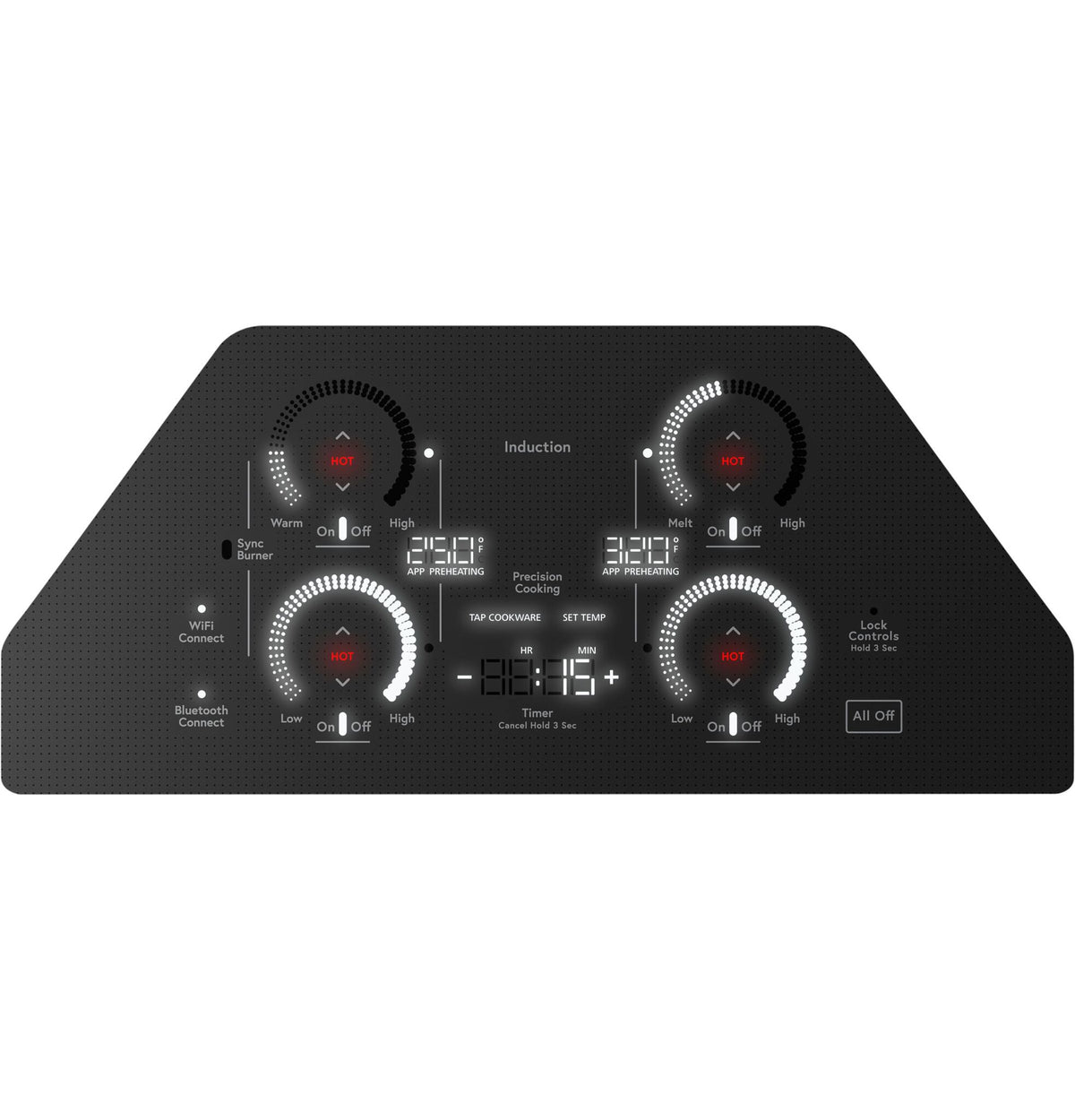 Café Black 36” Built-In Touch Control Induction Cooktop - CHP90361TBB ...