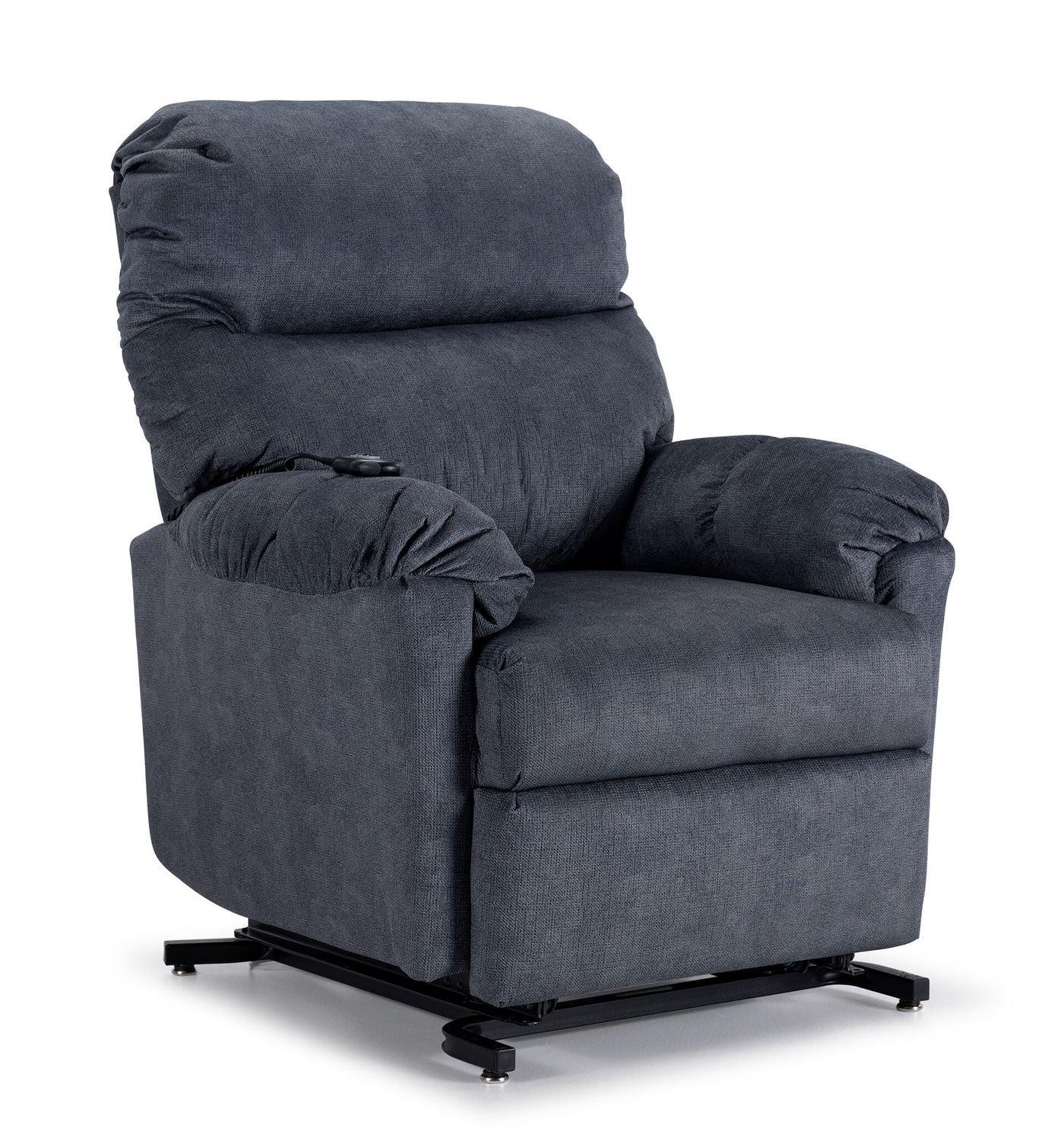Cameron Power Lift Recliner - Slate Blue | Leon's