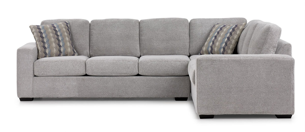 Celeste 2-Piece Sectional with Left-Facing Sofa - Snoopy Grey| Leon's
