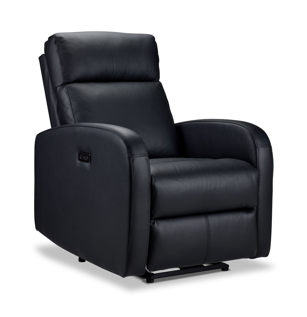 Cole Leather Power Recliner - Black | Leon's