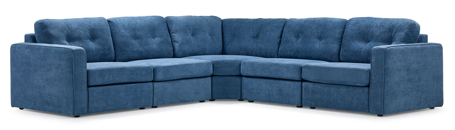 Feeling Connected - Connex 5-Piece Modular Sectional - Blue | Leon's