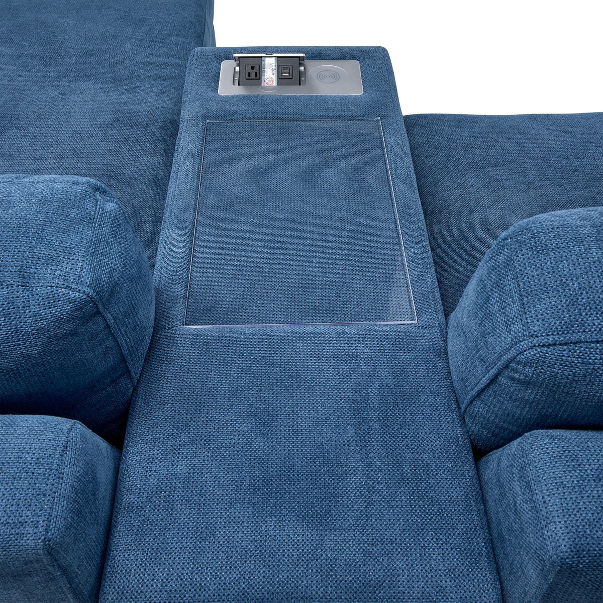 Feeling Connected - Connex 6-Piece Modular Sectional with Drawer ...