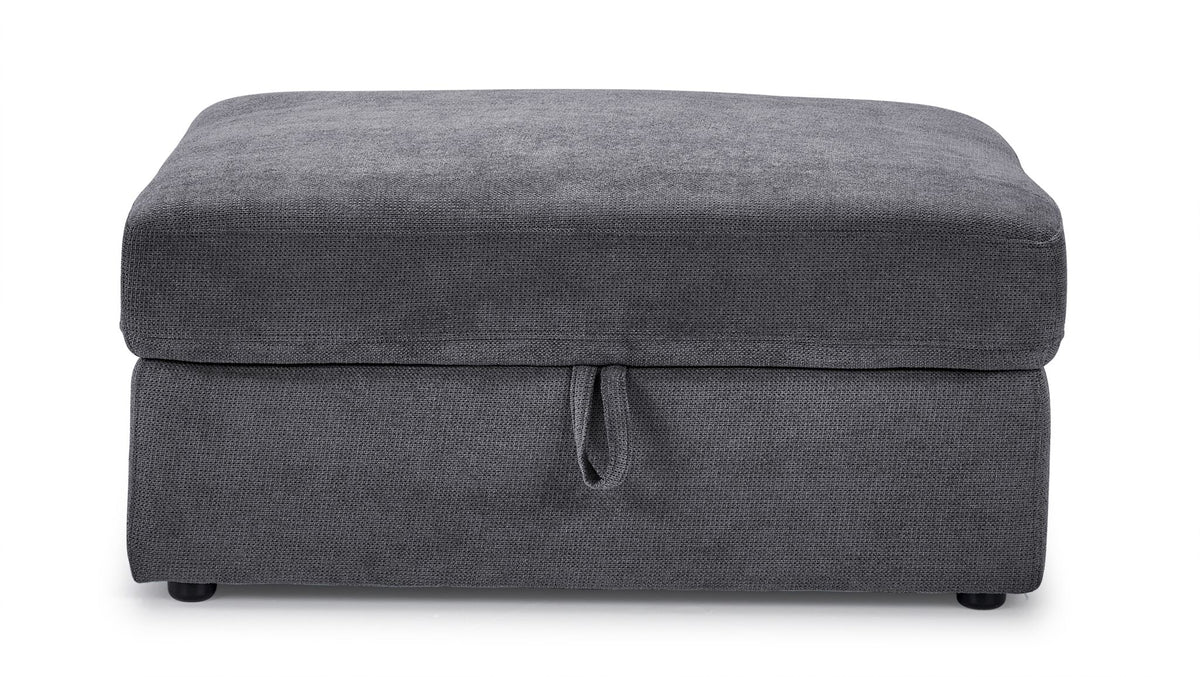 Feeling Connected - Connex Ottoman - Light Grey | Leon's