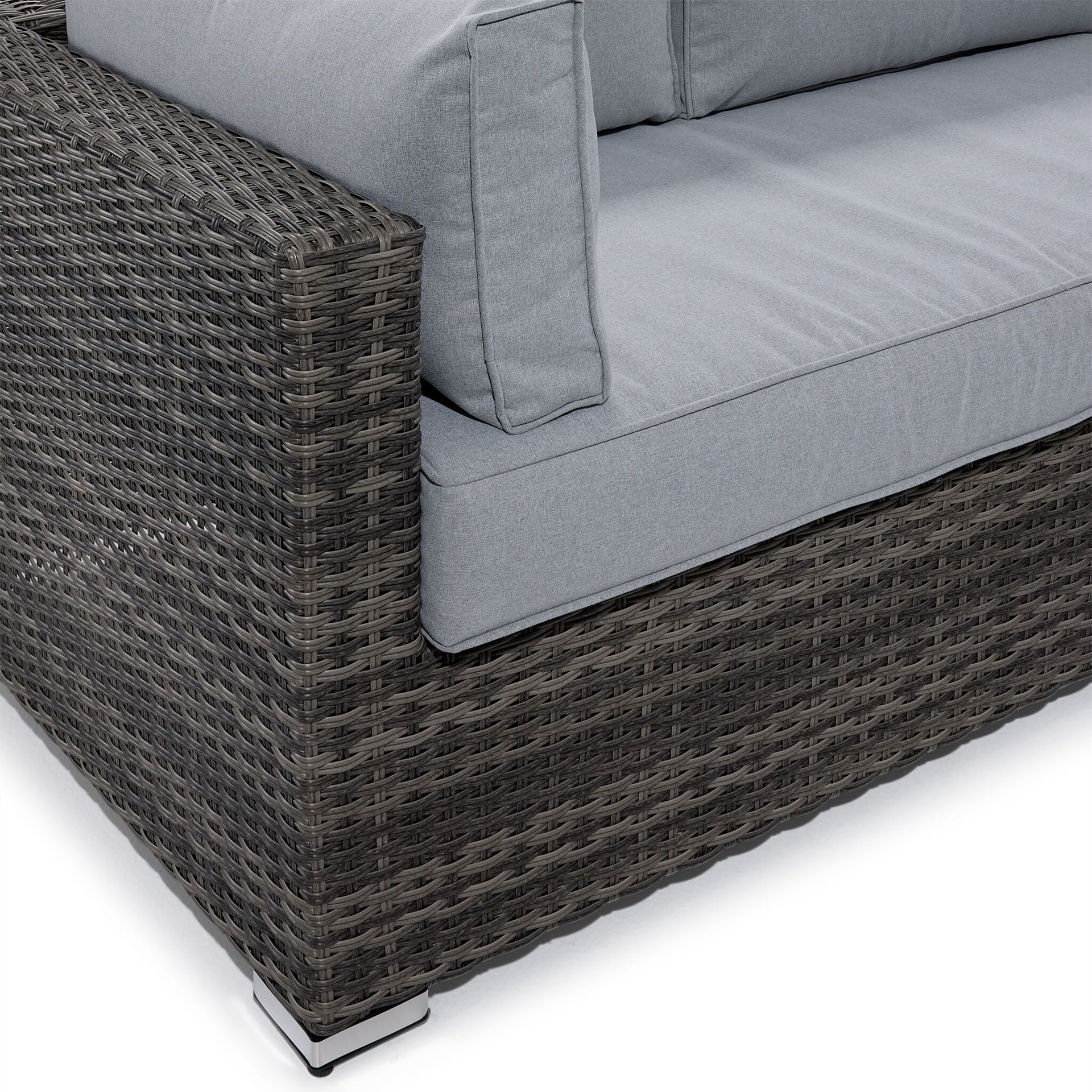 Cove 3 - Piece Outdoor Sectional - Dark Grey | Leon's