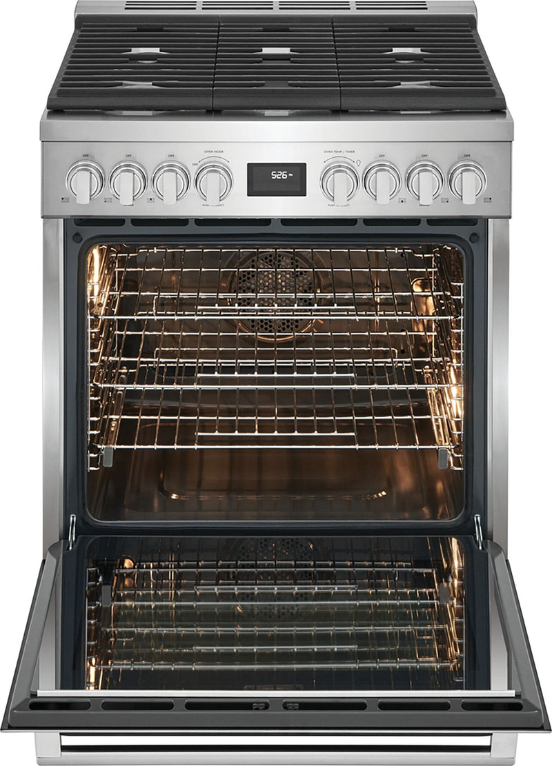 Electrolux Stainless Steel Freestanding Dual-Fuel Range (4.6 Cu. Ft ...