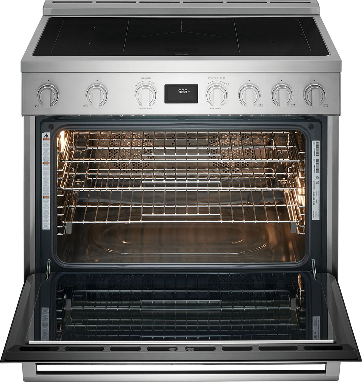 Electrolux Stainless Steel Freestanding Induction Range (4.4 Cu. Ft ...