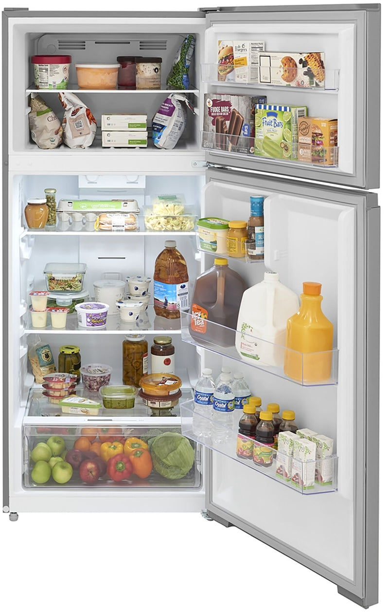 Frigidaire Stainless Steel Top Mount Refrigerator (16.03 Cu. Ft ...